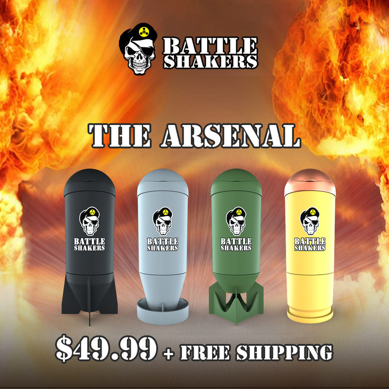 Battle Shakers - shaker bottles